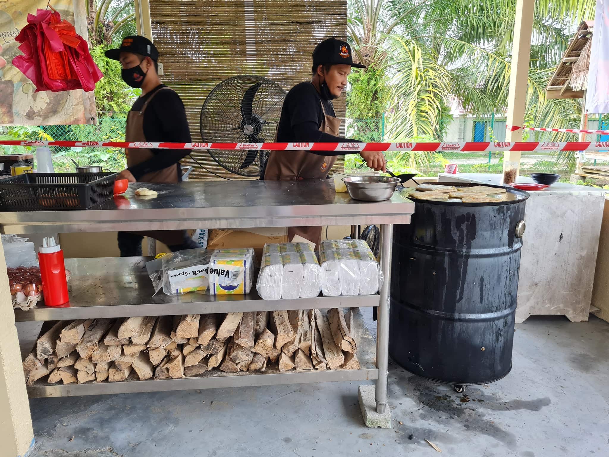 Roti Canai Kayu Api Kg. Jimah, Sendayan Negeri Sembilan - LANAFIRA
